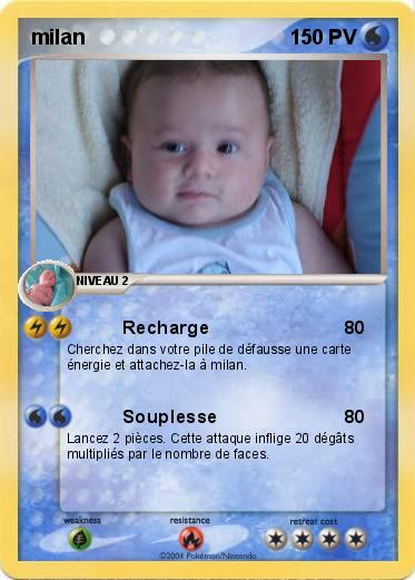 Pokémon milan - Recharge - Ma carte Pokémon