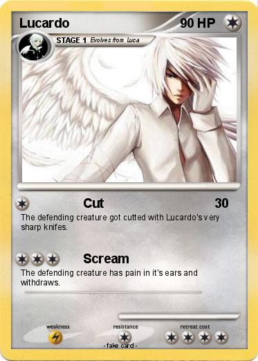 Pokémon Lucardo 1 1 - Cut - My Pokemon Card