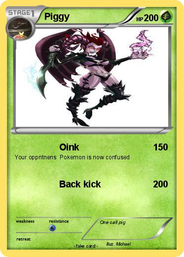 Pokémon Piggy 253 253 - Oink - My Pokemon Card