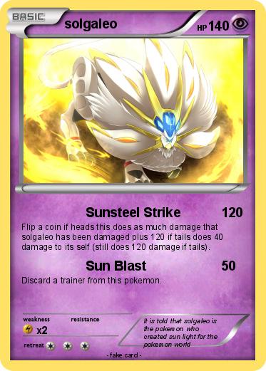 Pokémon solgaleo 162 162 - Sunsteel Strike - My Pokemon Card