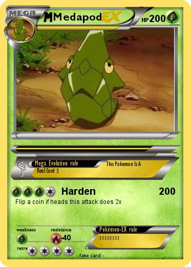 Pokémon Medapod 8 8 - Harden - My Pokemon Card
