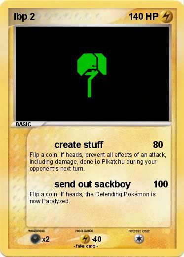 Pokémon lbp 2 2 - create stuff - My Pokemon Card