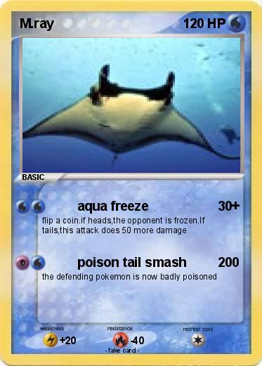 Pokémon M ray - aqua freeze - My Pokemon Card