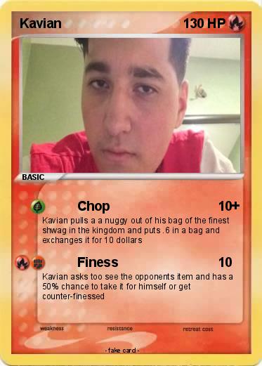 Pokémon Kavian - Chop - My Pokemon Card