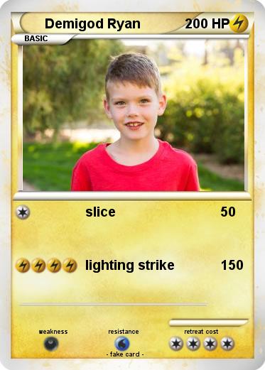 Pokémon Demigod Ryan - slice - My Pokemon Card