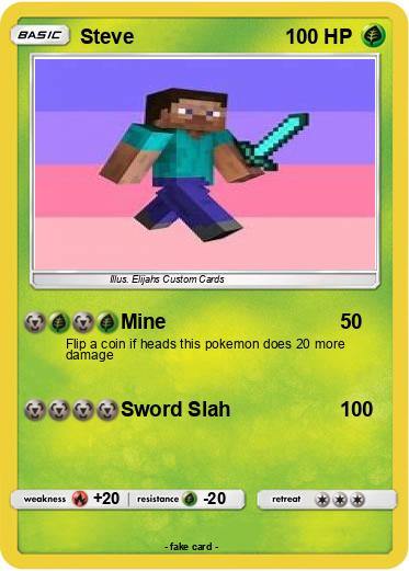 Pokémon Steve 5266 5266 - Mine - My Pokemon Card