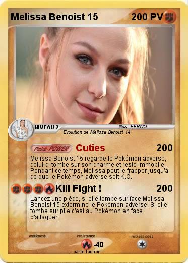 Pokémon Melissa Benoist 15 15 - Cuties - Ma carte Pokémon