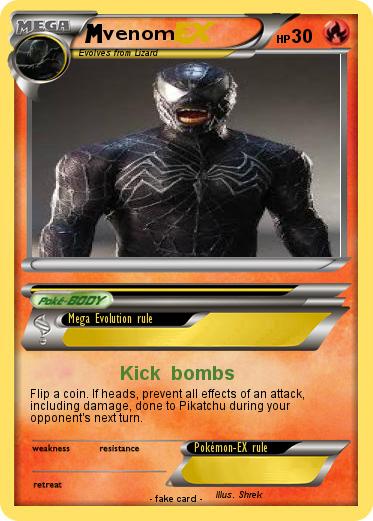 Pokémon venom 687 687 - Kick bombs - My Pokemon Card