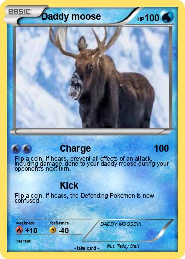 Pokémon Daddy moose 1 1 - Charge - My Pokemon Card