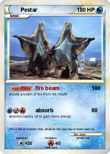Pokémon Pestar 2 2 - fire beam - My Pokemon Card