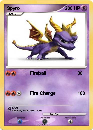 Pokémon Spyro 460 460 - Fireball - My Pokemon Card