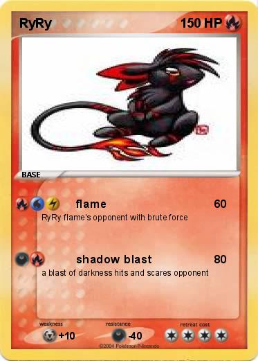 Pokémon RyRy - flame - My Pokemon Card