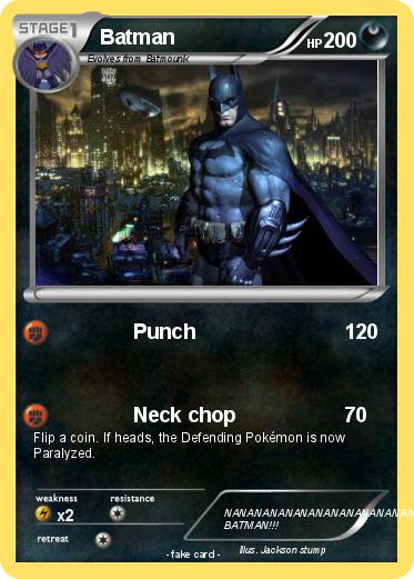 Pokémon Batman 2306 2306 - Punch - My Pokemon Card