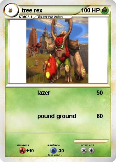 Pokémon tree rex 318 318 - lazer - My Pokemon Card