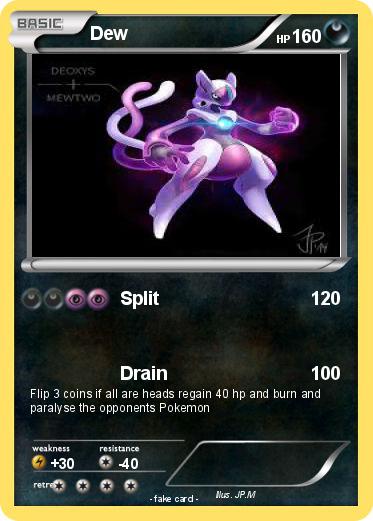 Pokémon Dew 14 14 - Split - My Pokemon Card