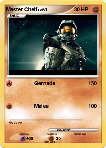 Pokémon Master Cheif 522 522 - Gernade - My Pokemon Card