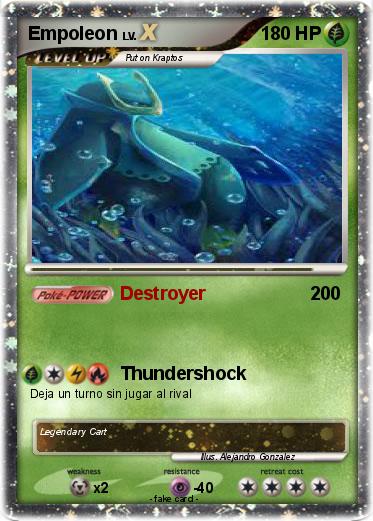 Pokémon Empoleon 782 782 - Destroyer - My Pokemon Card