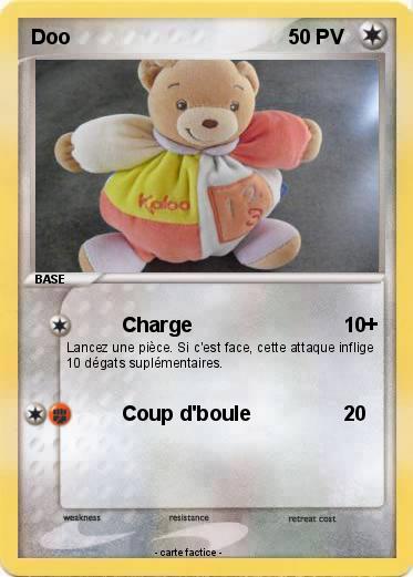 Pokémon Doo 21 21 - Charge - Ma carte Pokémon