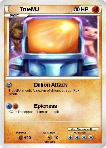 Pokémon TrueMU 2 2 - Dillion Attack - My Pokemon Card