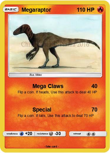 Pokémon Megaraptor 42 42 - Mega Claws - My Pokemon Card