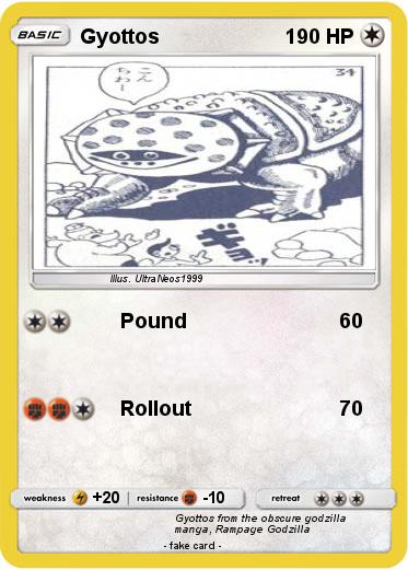 Pokémon Gyottos - Pound - My Pokemon Card