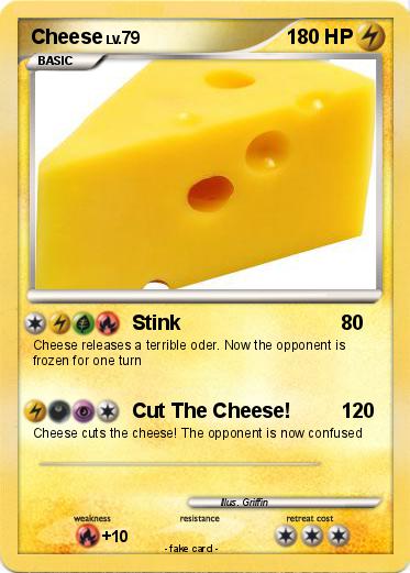 Pokémon Cheese 416 416 - Stink - My Pokemon Card