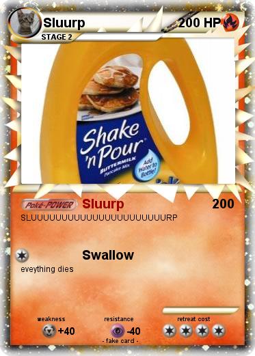 Pokémon Sluurp - Sluurp - My Pokemon Card