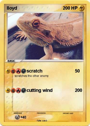 Pokémon lloyd 417 417 - scratch - My Pokemon Card