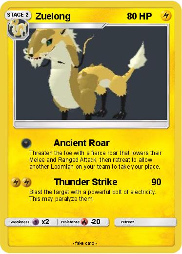 Pokémon Zuelong - Ancient Roar - My Pokemon Card