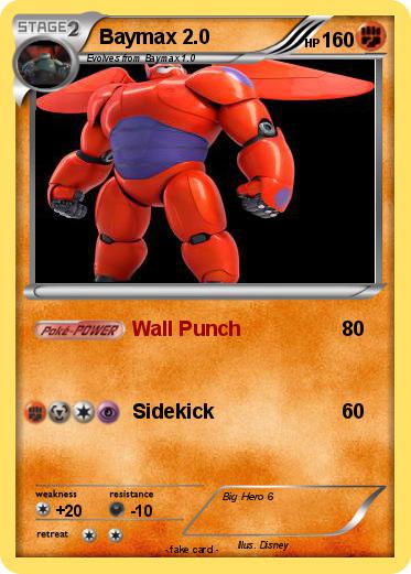 Pokémon Baymax 2 14 14 - Wall Punch - My Pokemon Card