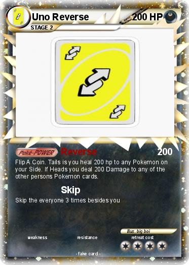 Pokémon Uno Reverse 108 108 - Reverse - My Pokemon Card