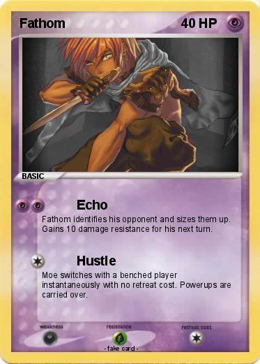 Pokémon Fathom - Echo - My Pokemon Card