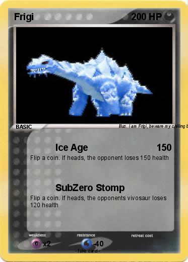 Pokémon Frigi 8 8 - Ice Age - My Pokemon Card