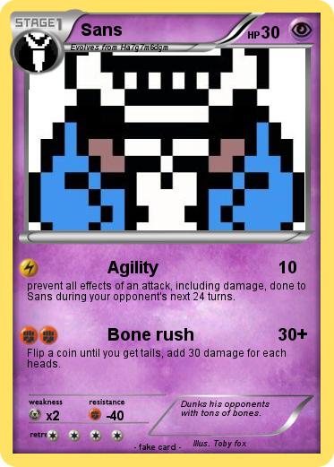Pokémon Sans 1869 1869 - Agility - My Pokemon Card
