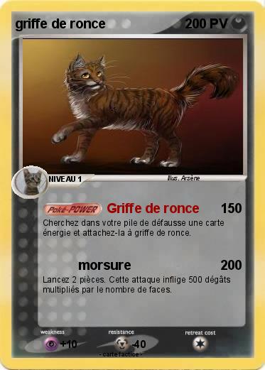 Pokémon griffe de ronce 18 18 - Griffe de ronce - Ma carte Pokémon