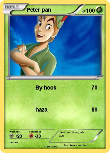 Pokémon Peter pan 33 33 - By hook - My Pokemon Card