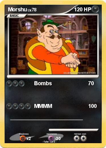 Pokémon Morshu 67 67 - Bombs - My Pokemon Card