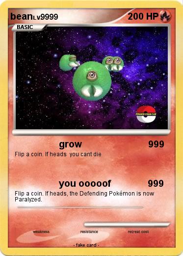 Pokémon bean 161 161 - grow 999 - My Pokemon Card