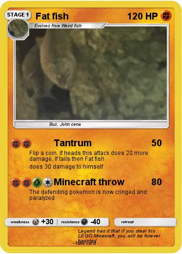 Pokémon Fat fish 11 11 - Tantrum - My Pokemon Card