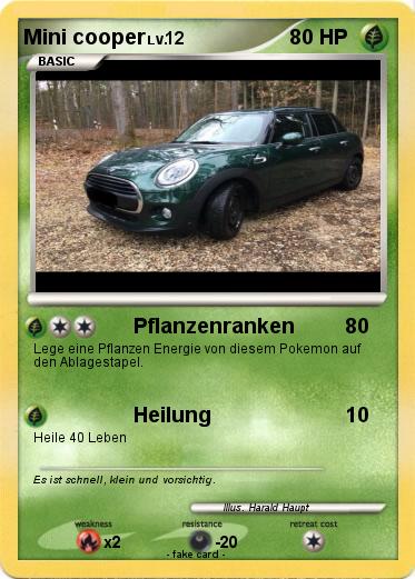 Pokémon Mini cooper 28 28 - Pflanzenranken - My Pokemon Card
