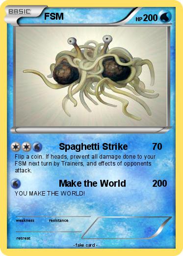 Pokémon FSM 4 4 - Spaghetti Strike - My Pokemon Card