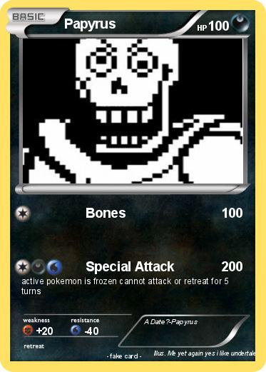 Pokémon Papyrus 61 61 - Bones - My Pokemon Card