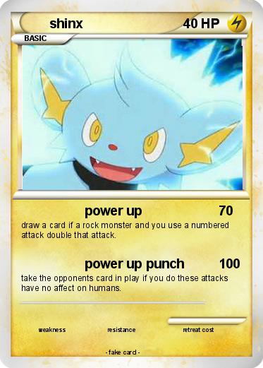 Pokémon shinx 175 175 - power up - My Pokemon Card