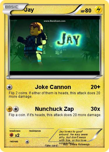 Pokémon Jay 1072 1072 - Joke Cannon - My Pokemon Card