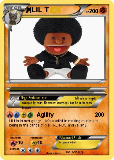 Pokémon LIL T 3 3 - Agility - My Pokemon Card