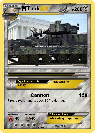 Pokémon Tank 913 913 - Cannon - My Pokemon Card