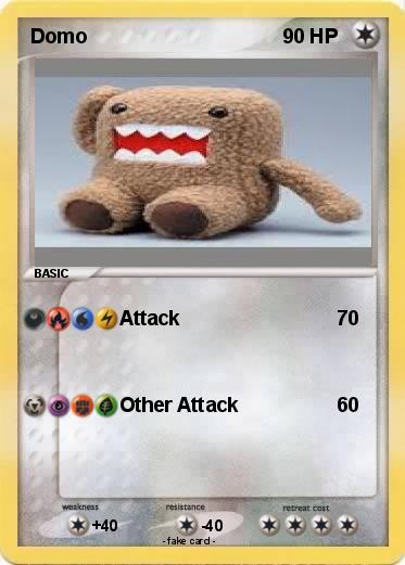 Pokémon Domo 336 336 - Attack - My Pokemon Card