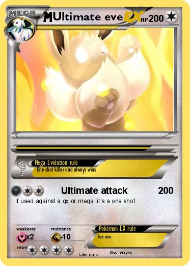 Pokémon Ultimate eve - Ultimate attack - My Pokemon Card