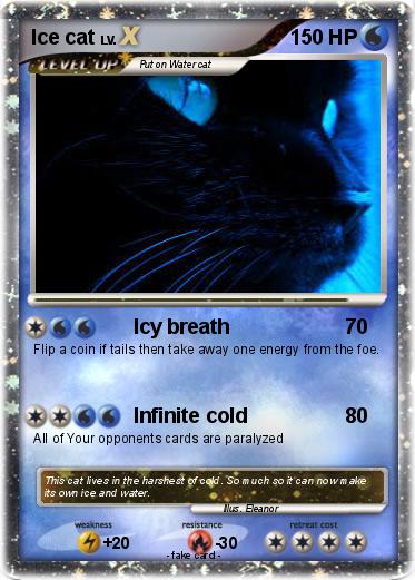 Pokémon Ice cat 9 9 - Icy breath - My Pokemon Card