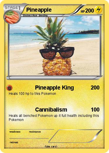 Pokémon Pineapple 82 82 - Pineapple King - My Pokemon Card